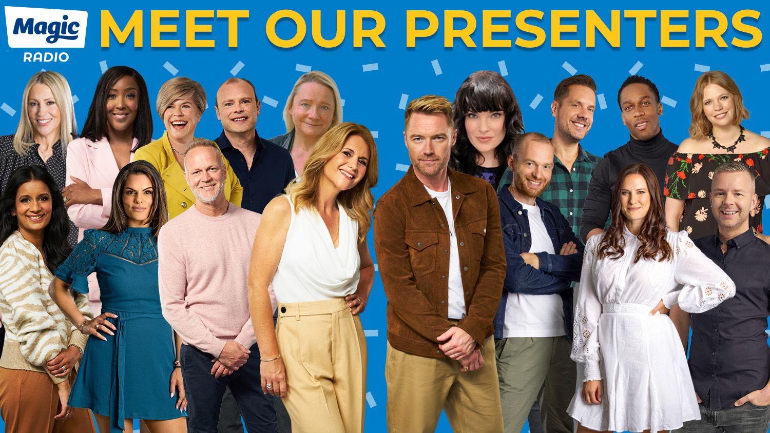 Get to know our Magic Radio presenters